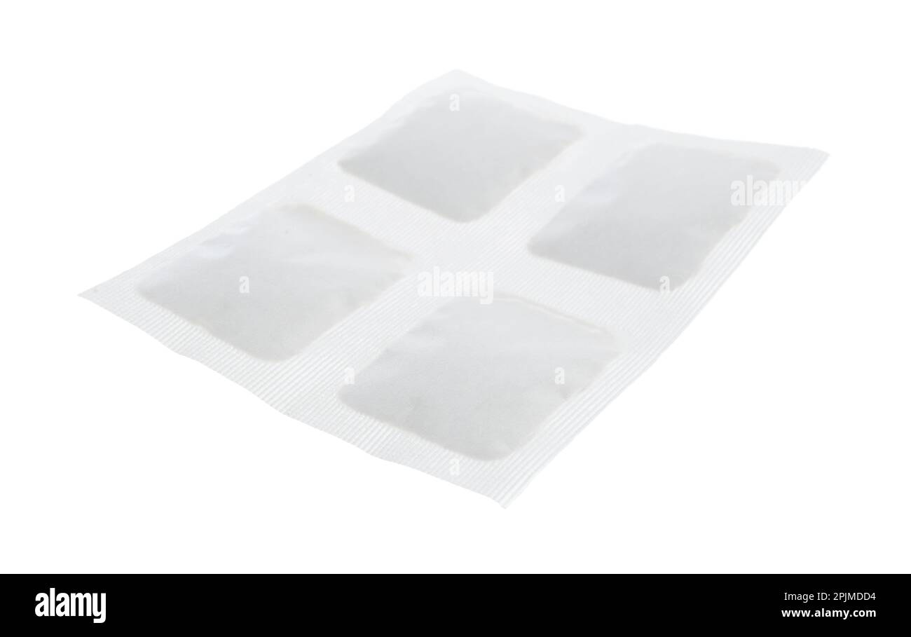 Mustard plaster isolated on white. Alternative medicine Stock Photo - Alamy