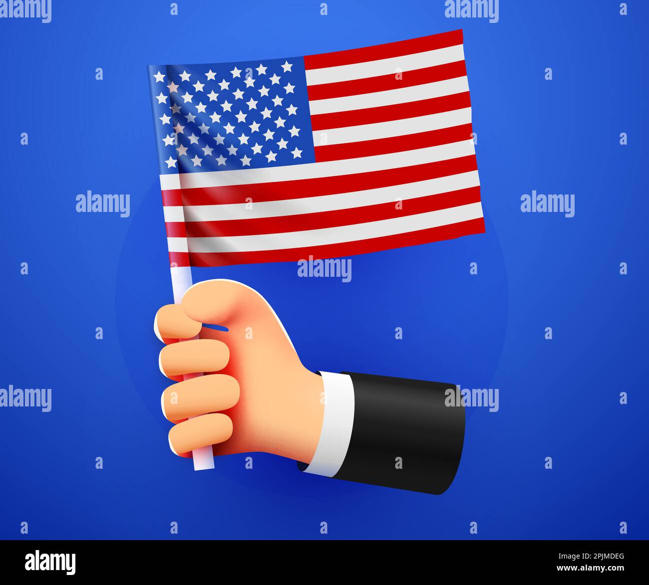 Victory celebration in america Stock Vector Images - Alamy