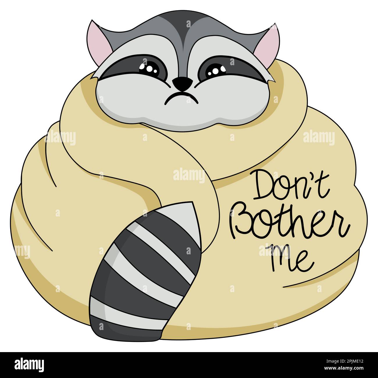 Angry Raccoon Cartoon