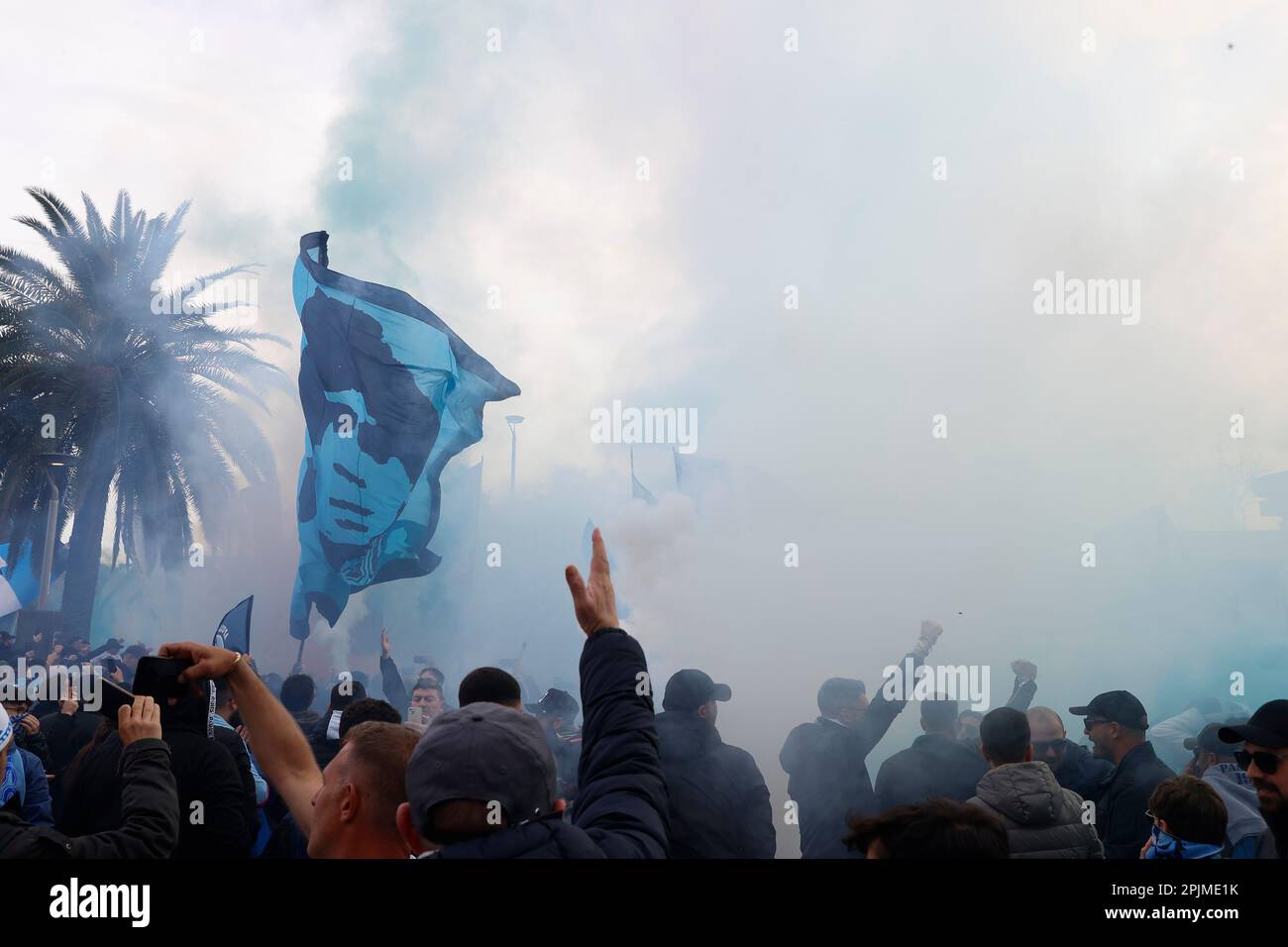 Diego Armando Maradona stadium, Naples, Italy, April 02, 2023, Napoli ...