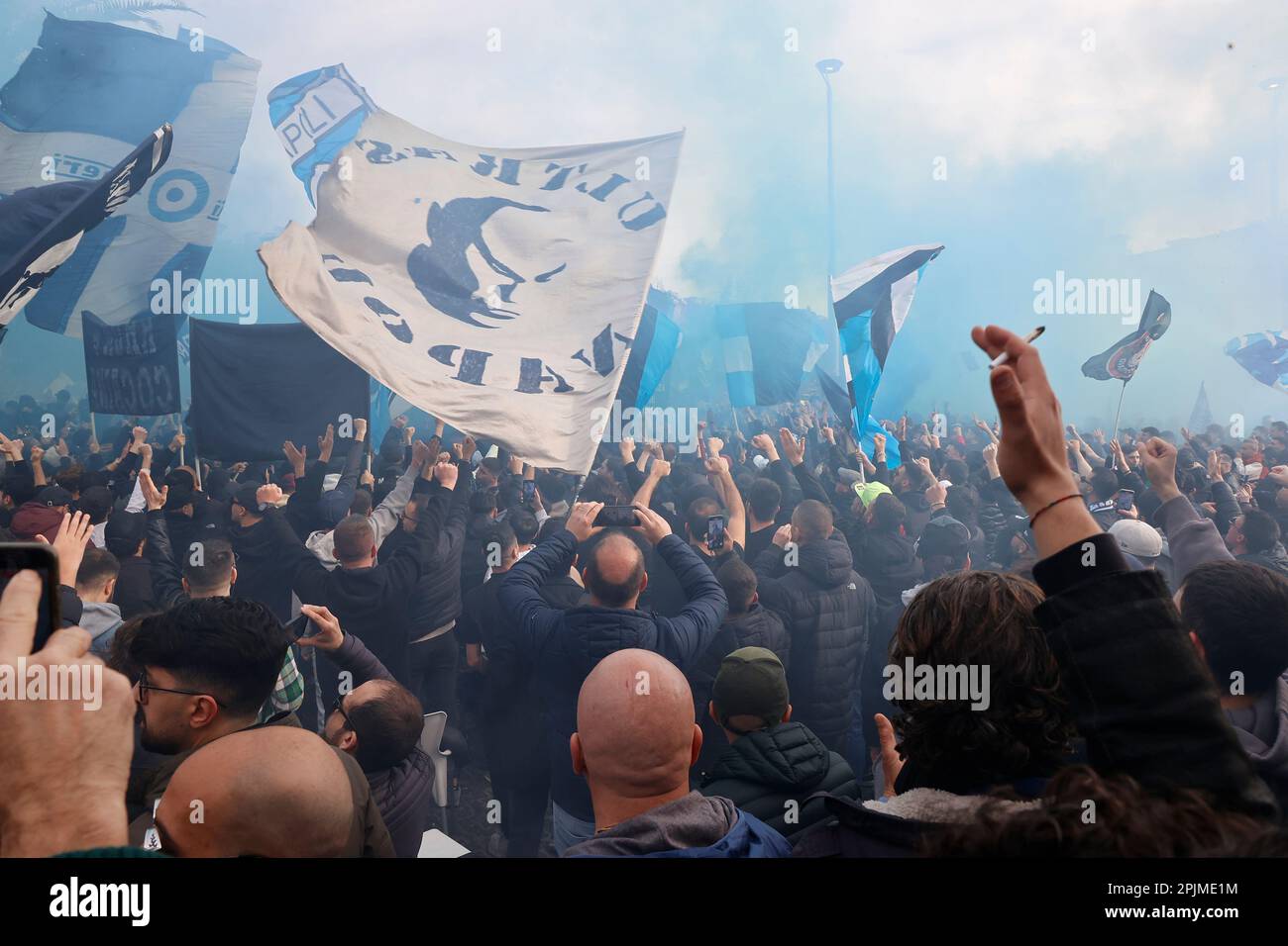 Diego Armando Maradona stadium, Naples, Italy, April 02, 2023, Napoli ...