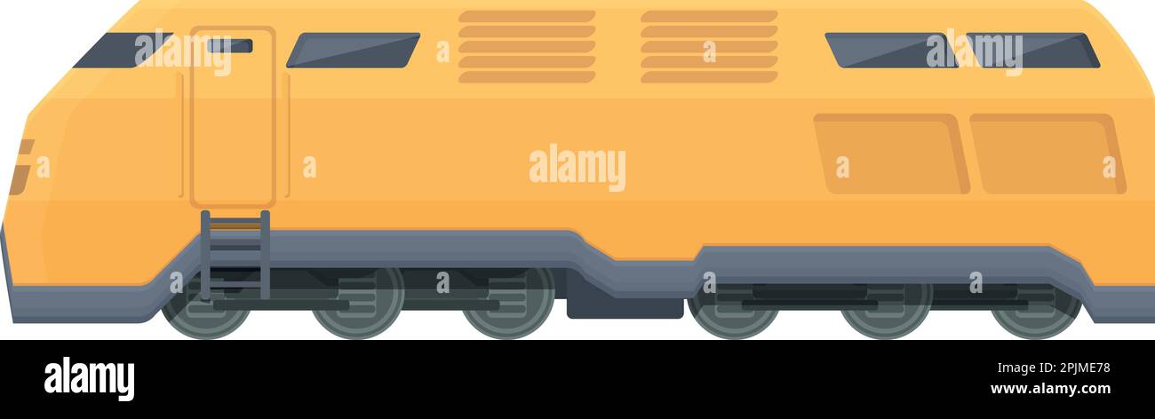 Locomotive icon cartoon vector. Train goods. Travel tank Stock Vector ...