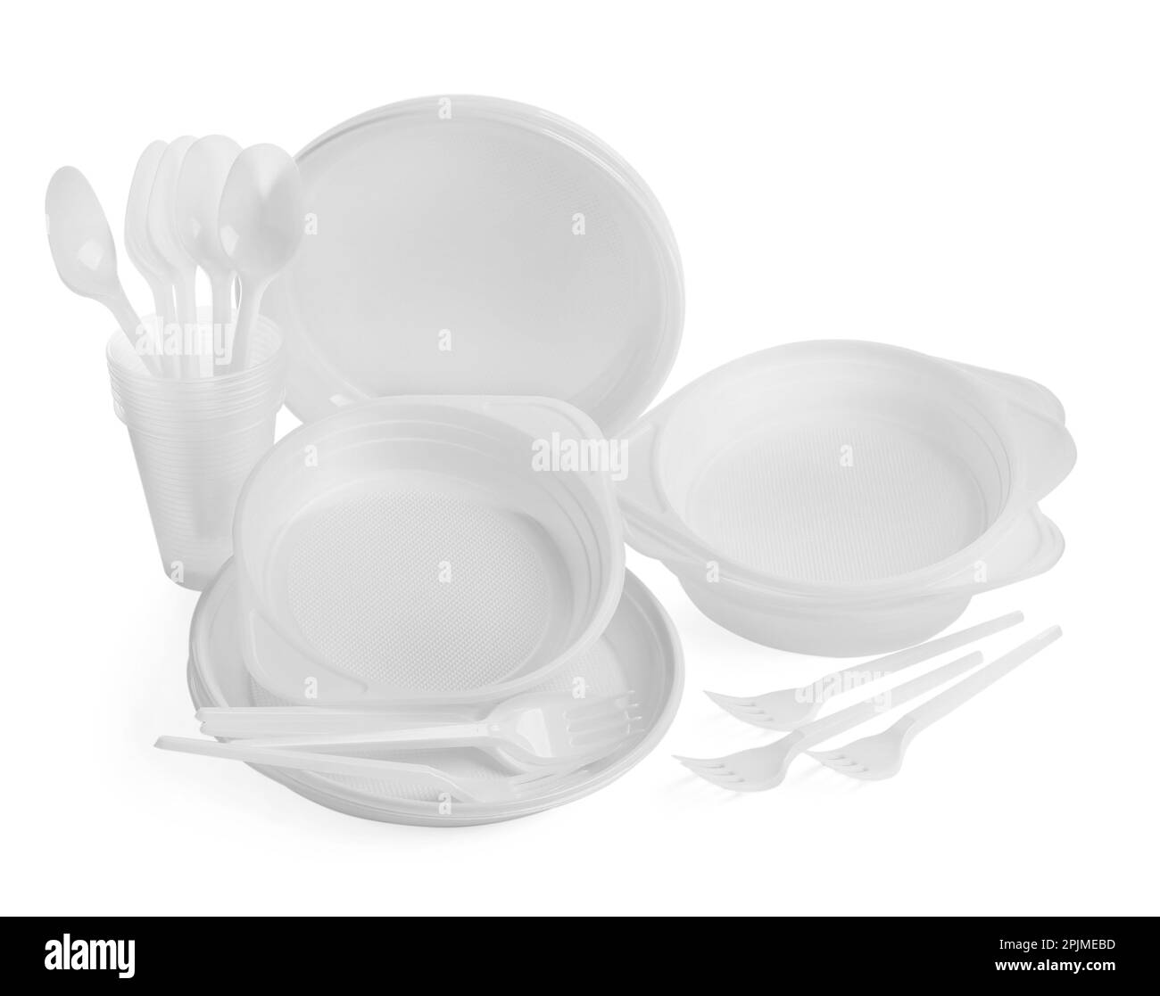 Use of disposable tableware Black and White Stock Photos & Images - Alamy