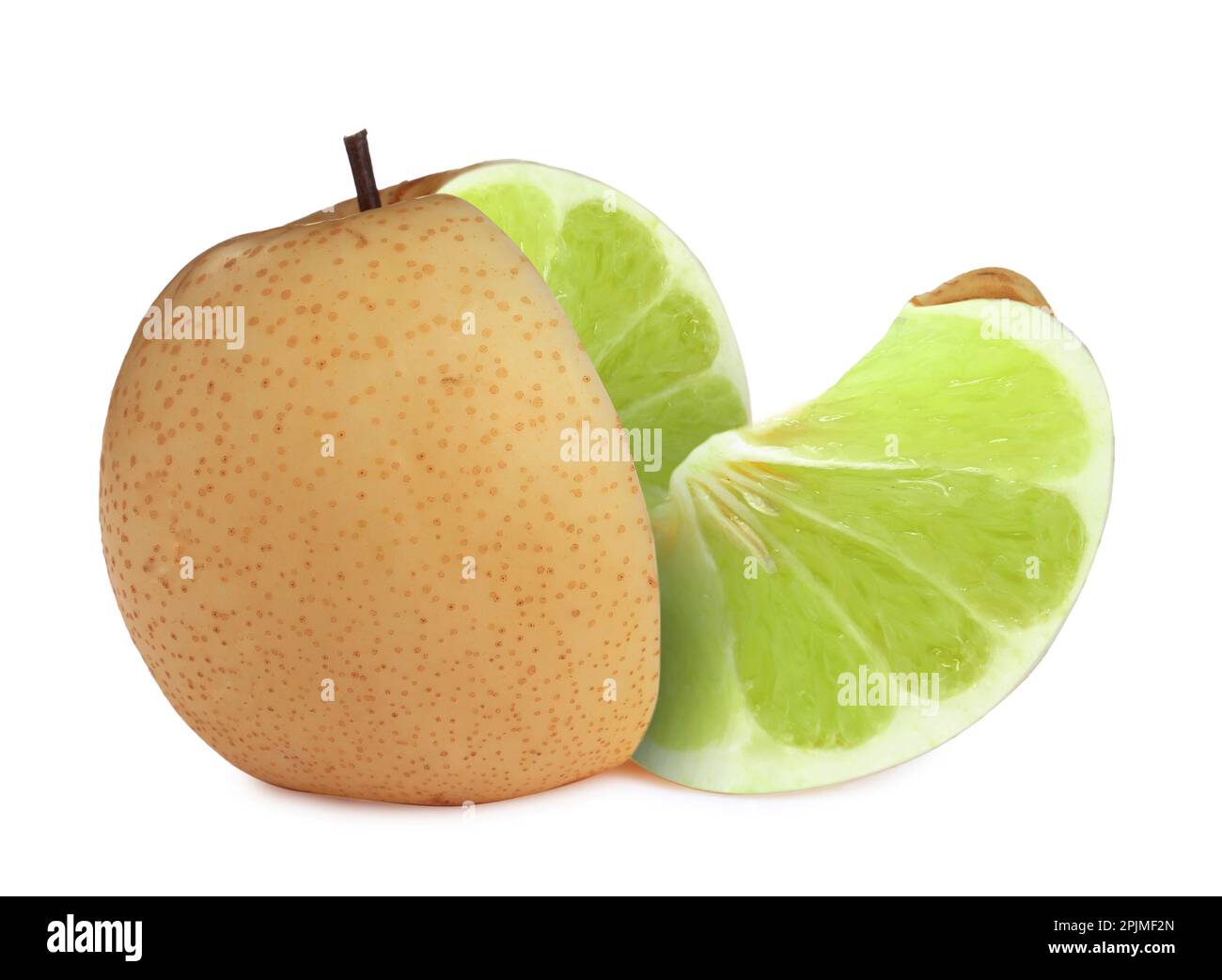 Asian pear plant Cut Out Stock Images & Pictures - Alamy