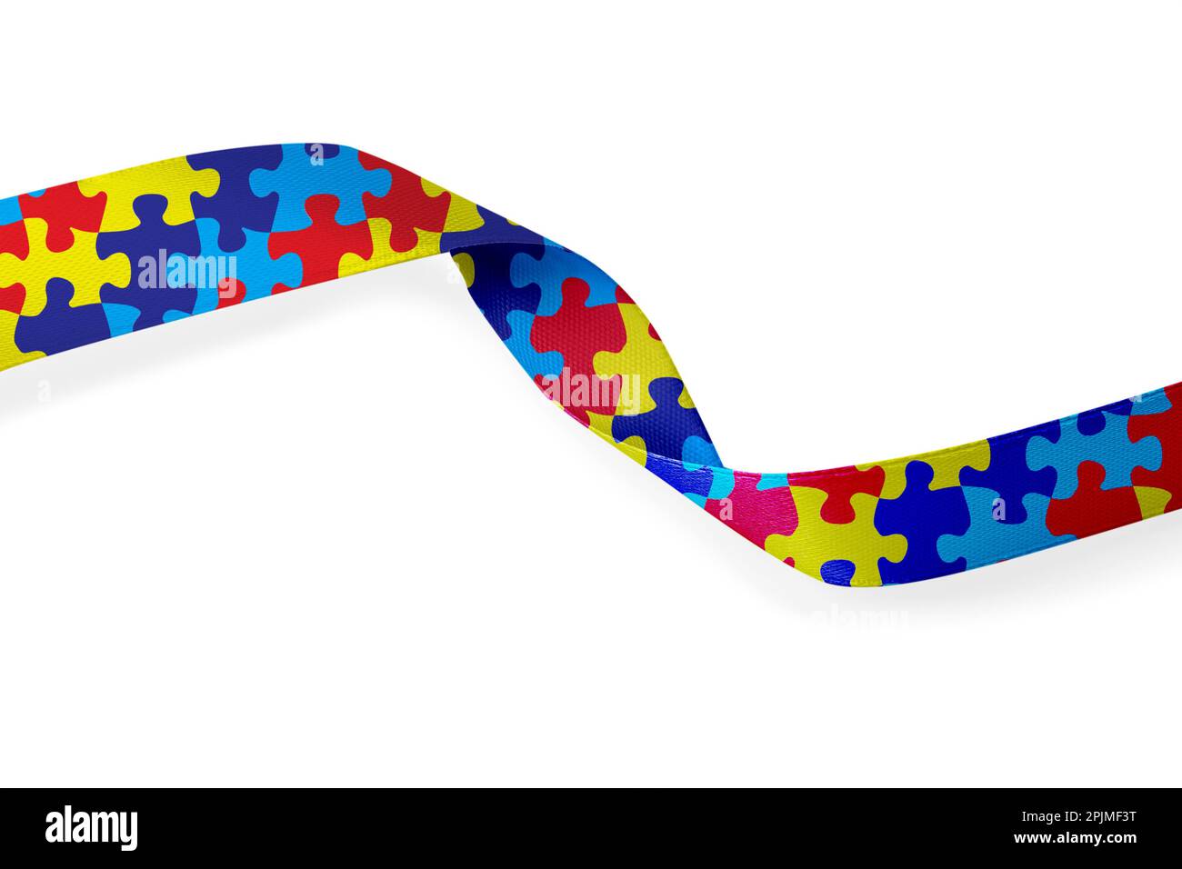 Autism Puzzle Background