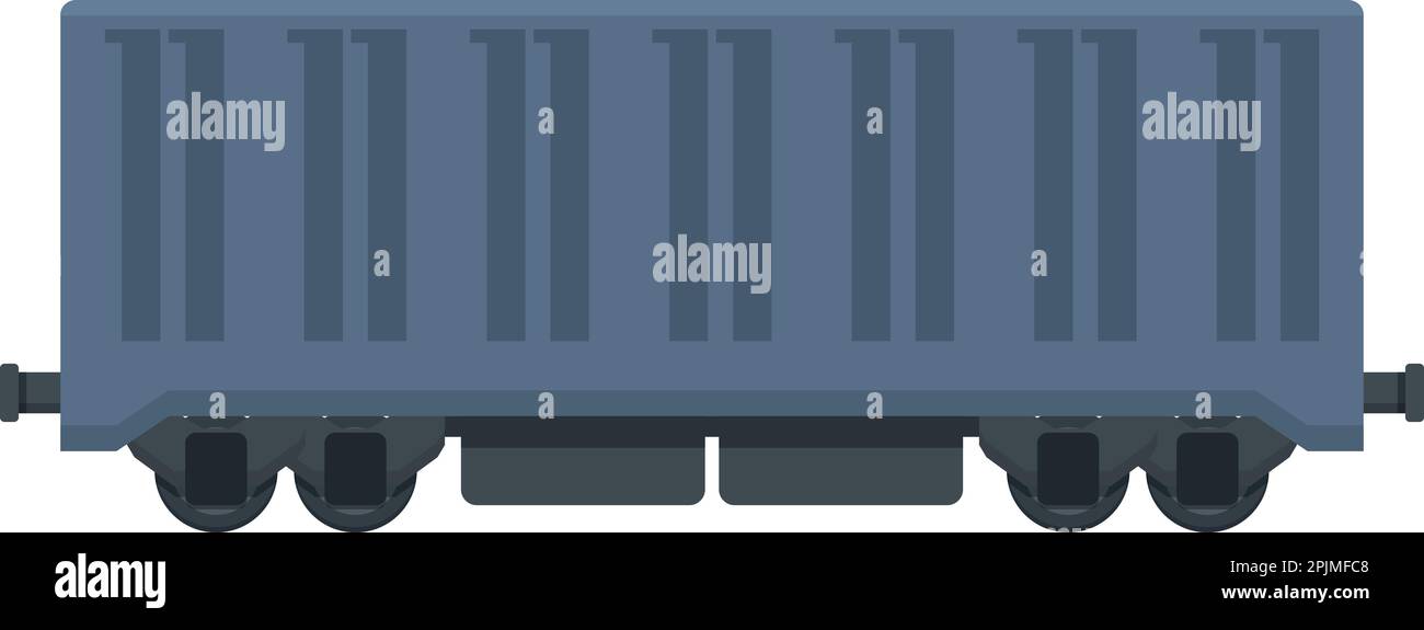 Cartoon Train Tracks Side View