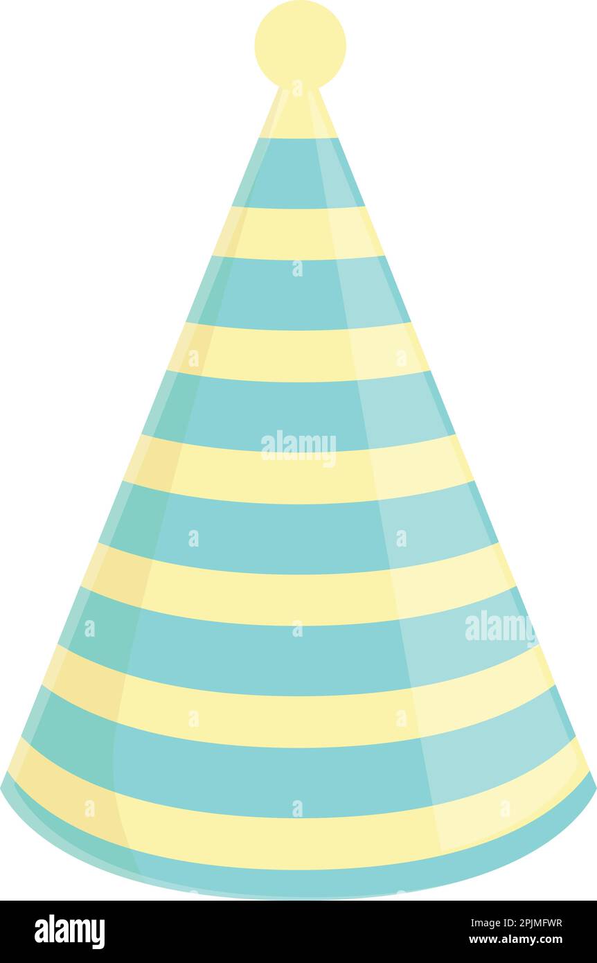 Party cone icon cartoon vector. Gender party. Happy family Stock Vector ...