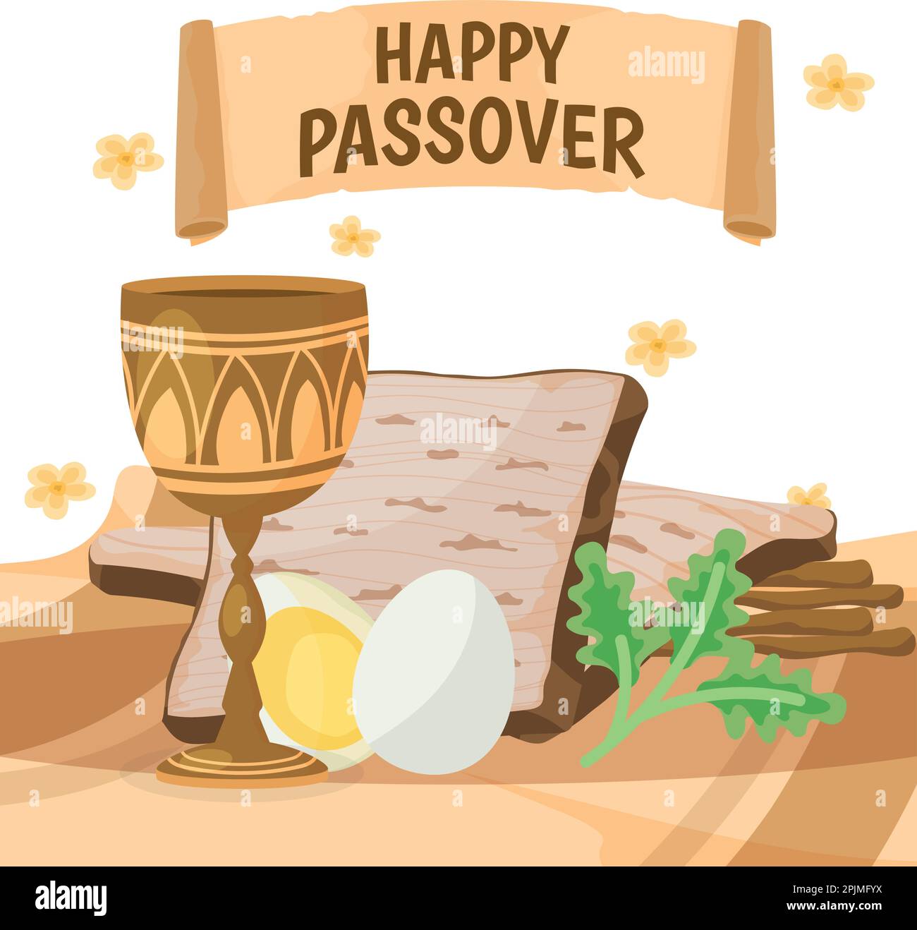 Happy Passover Symbols