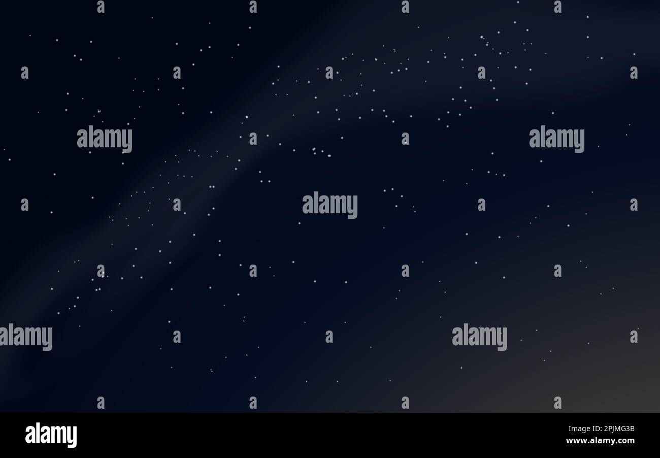Night starry sky background. Realistic night sky background. Milky way ...