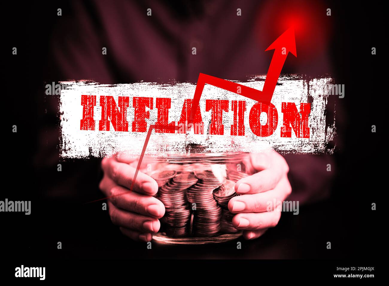 Inflation and global problem, Economics and inflation control Stock ...