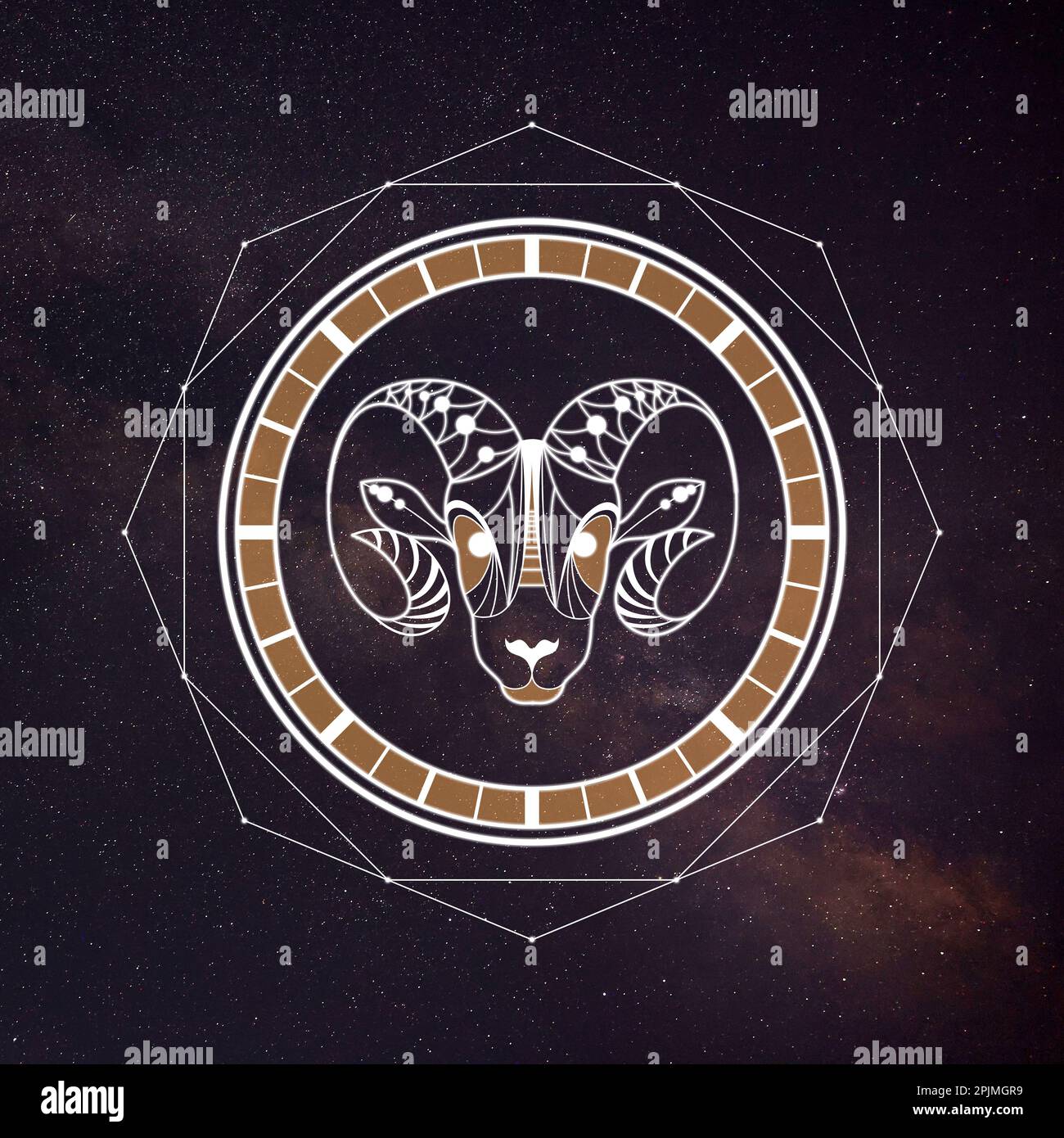 Aries zodiac sign hi-res stock photography and images - Alamy