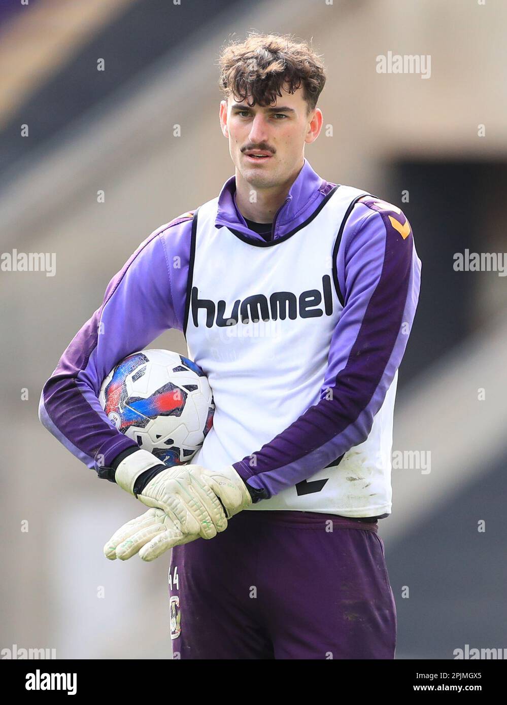 Coventry City goalkeeper Cian Tyler during training at Coventry ...