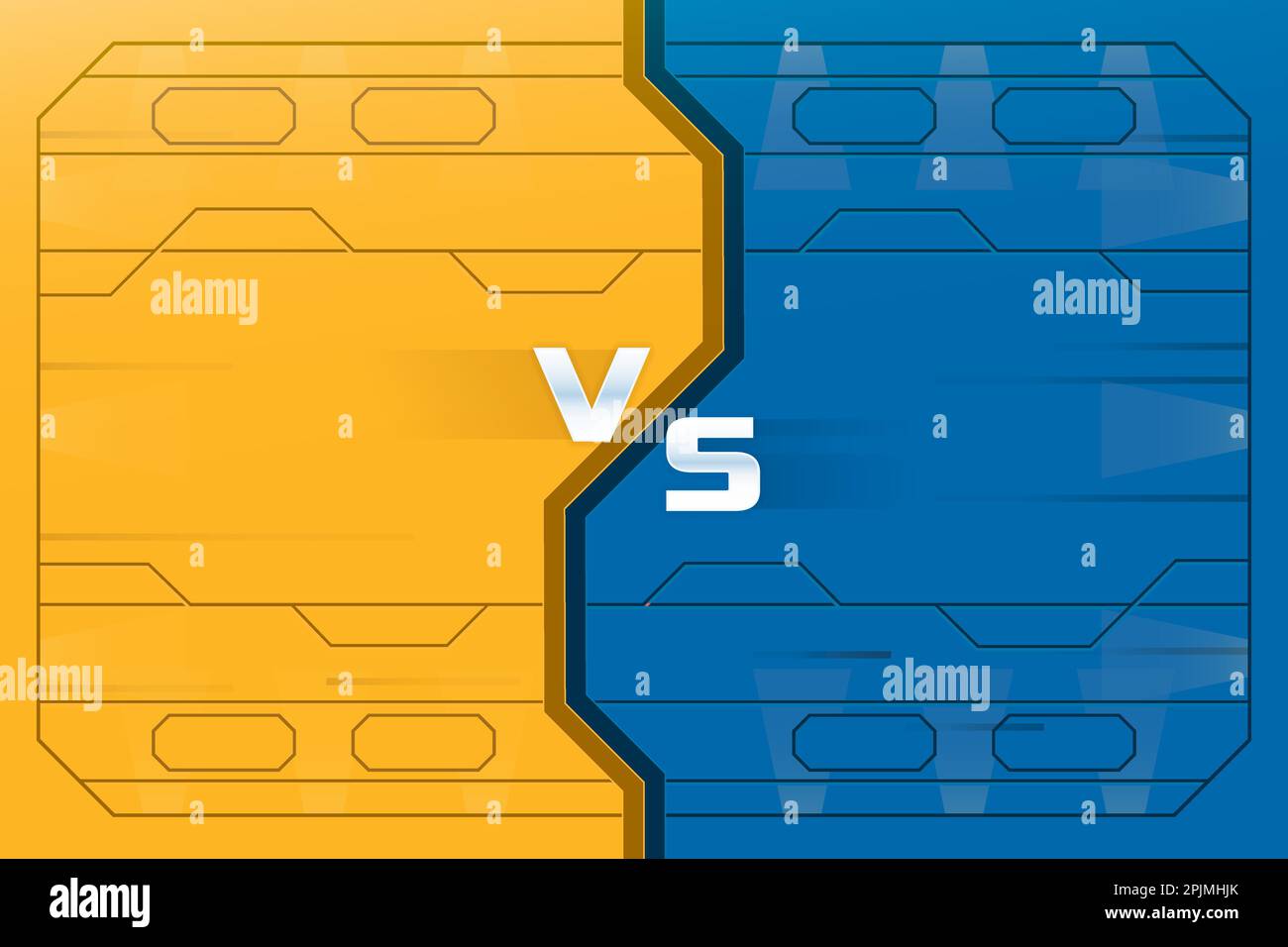 Vs background with futuristic space door. Background for cyber sport ...