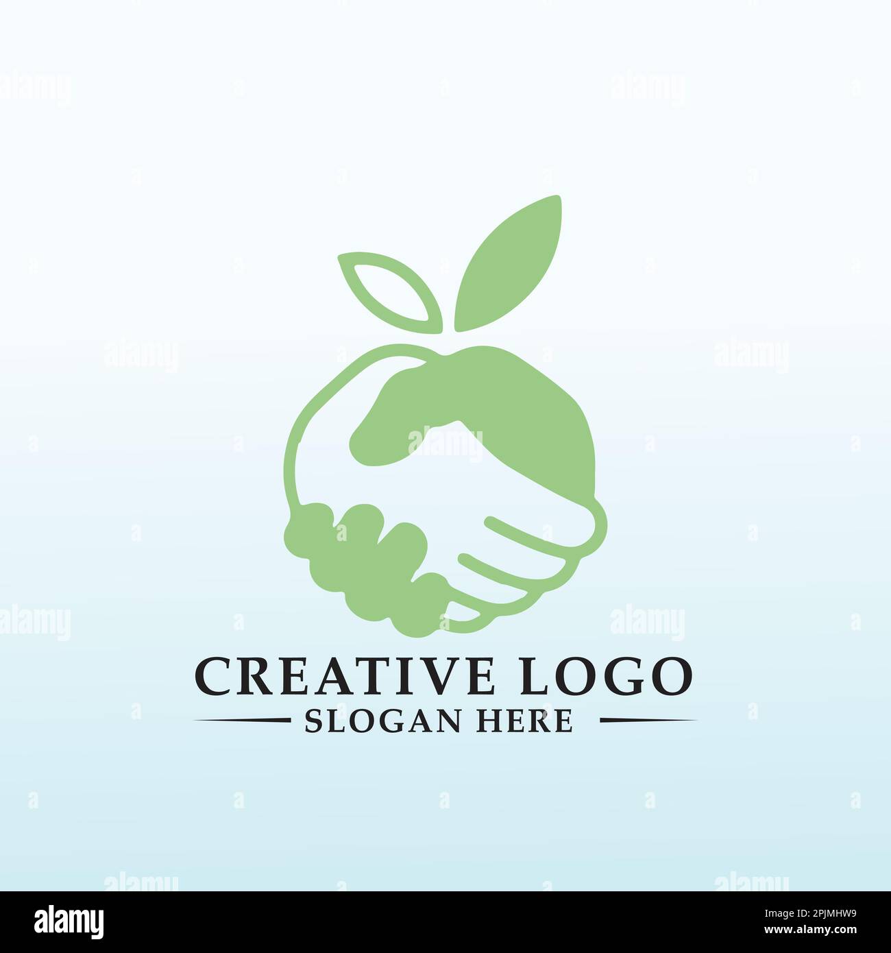 modern and clean logo for app that connects local farmers and the ...