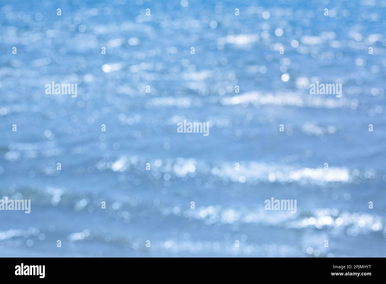 Blurry sea on sunny hi-res stock photography and images - Alamy