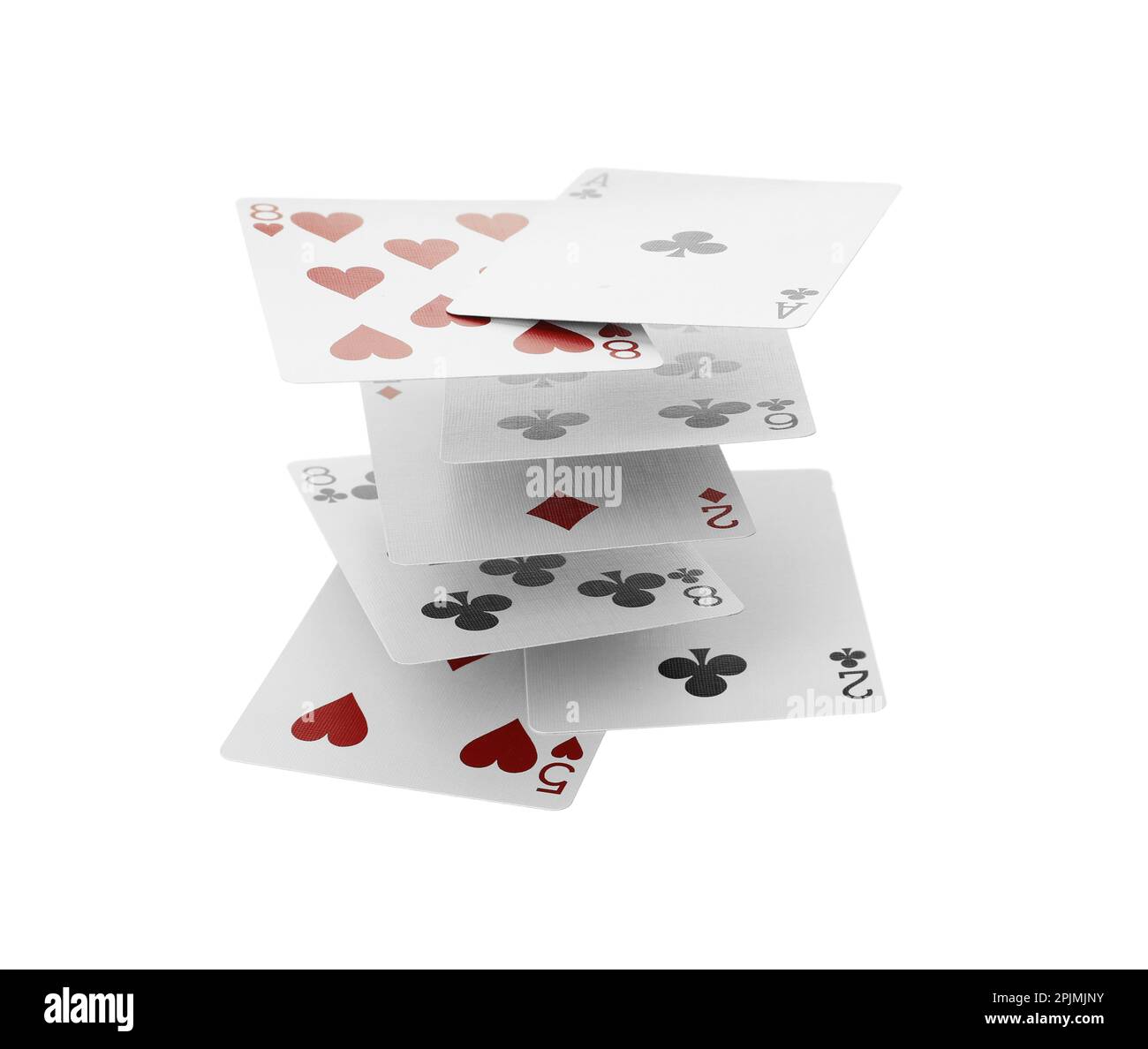 Floating playing cards hi-res stock photography and images - Alamy