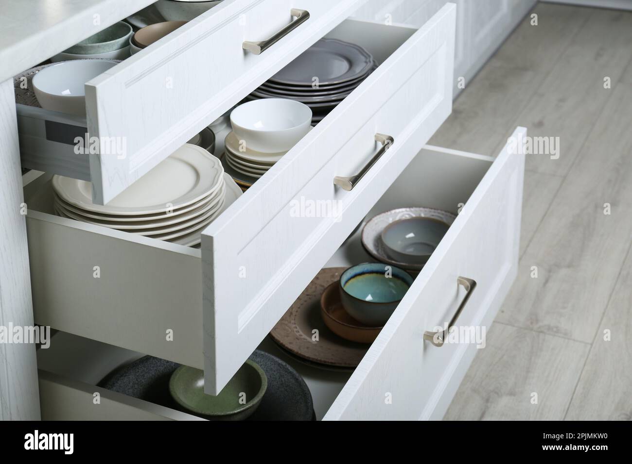 Different dishes in plates hi-res stock photography and images - Alamy