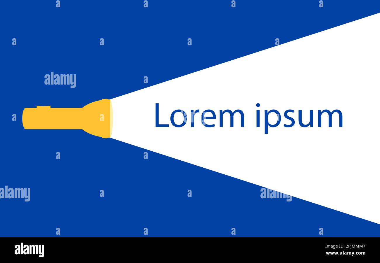 Flashlight Beam Clipart