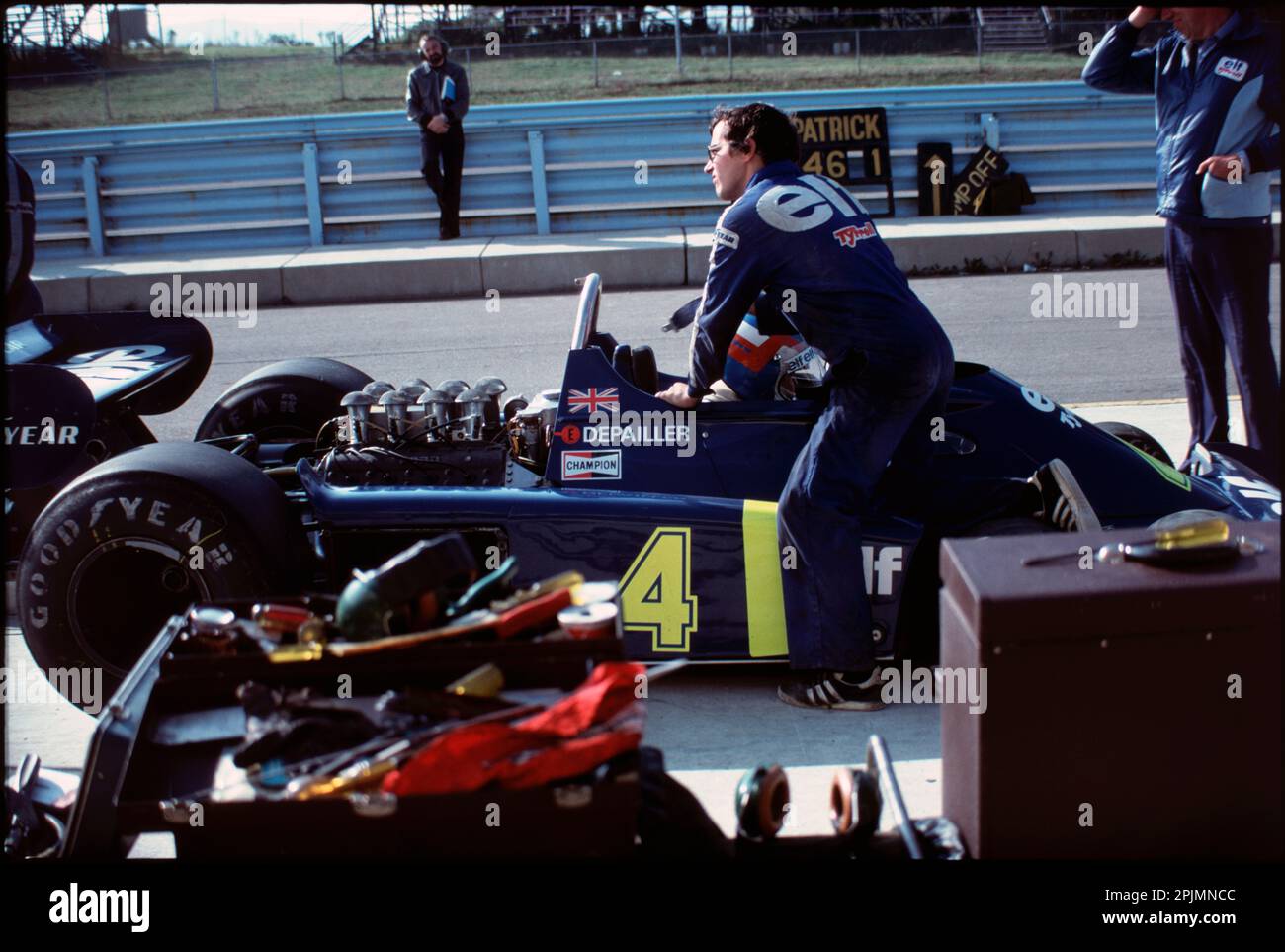 Patrick Depailler. 1976 United States Grand Prix Stock Photo - Alamy