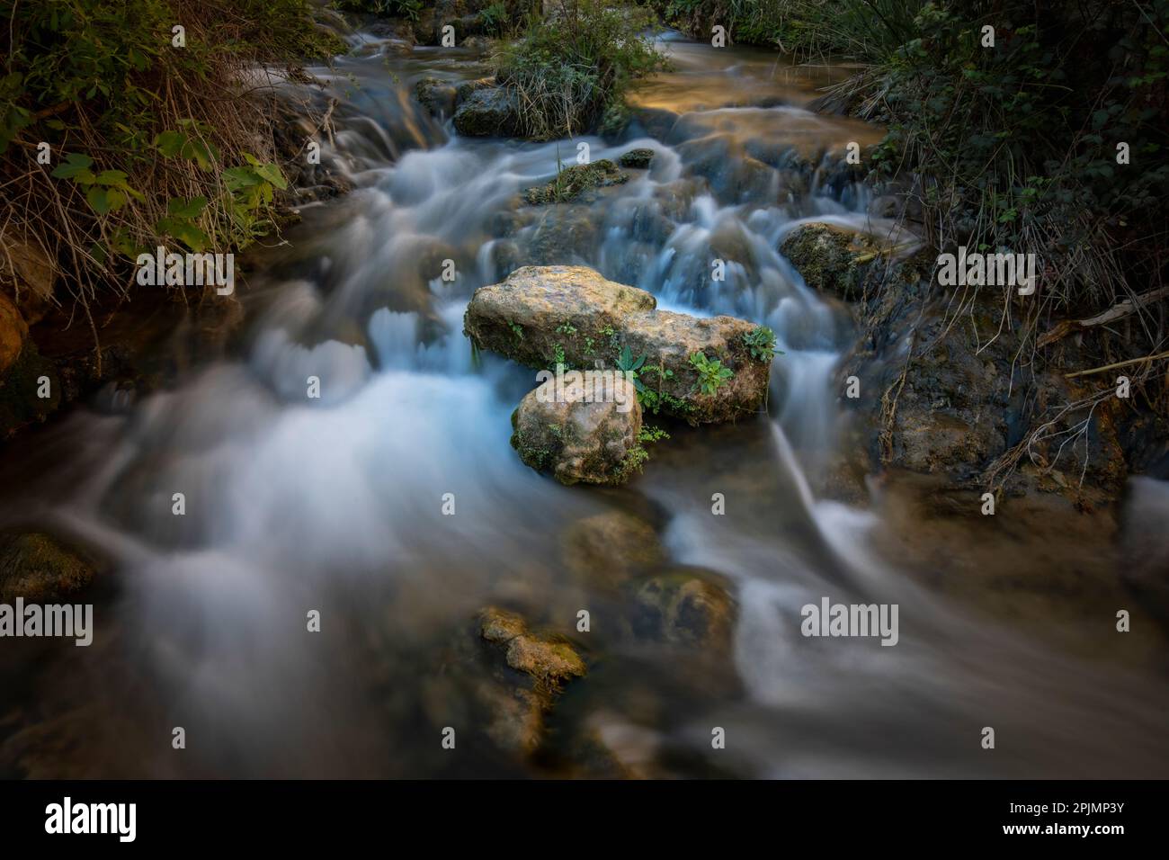 Crystal clear waters photographed with long exposure in the ...