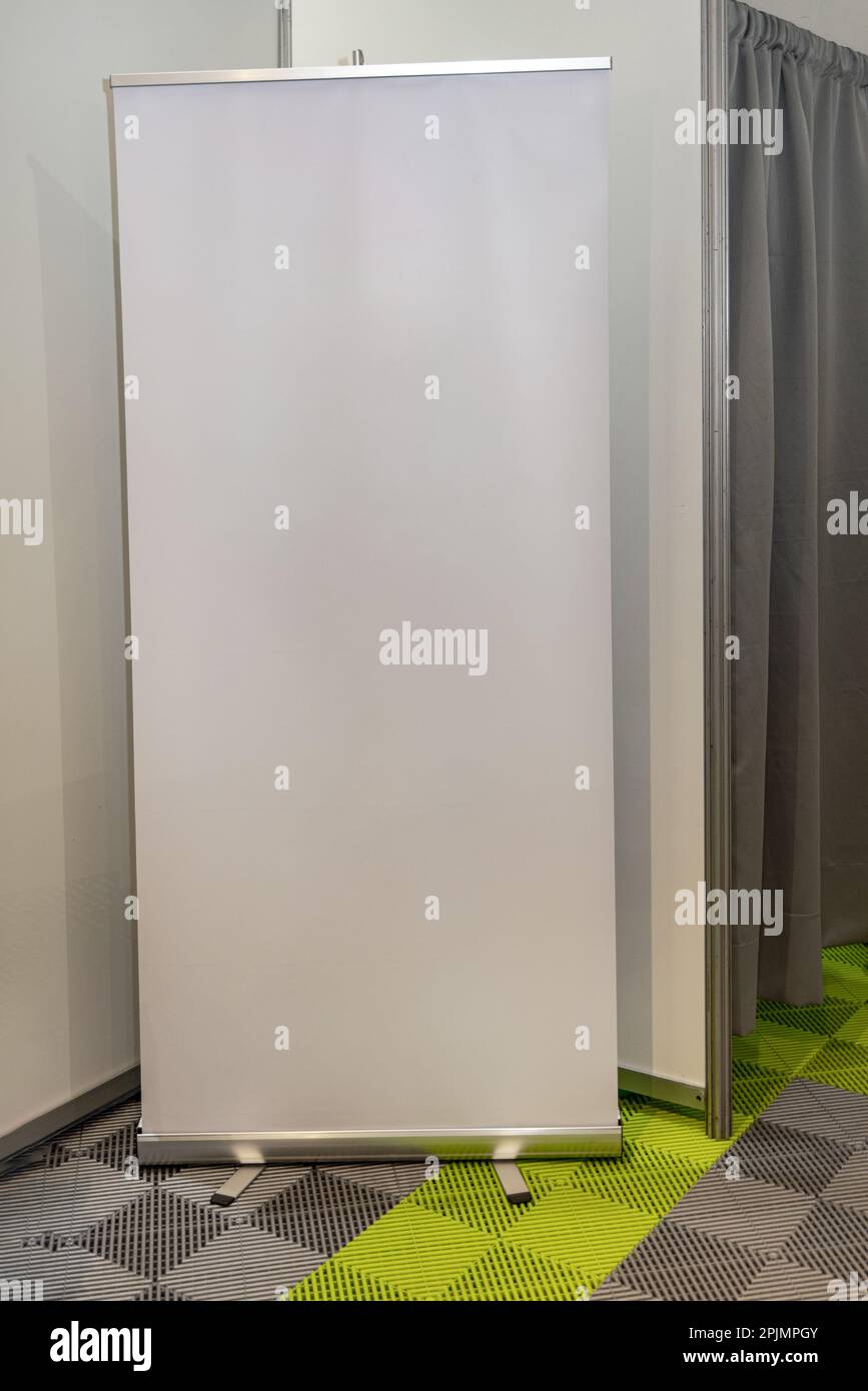 Retractable banner roll up banner hi-res stock photography and images ...