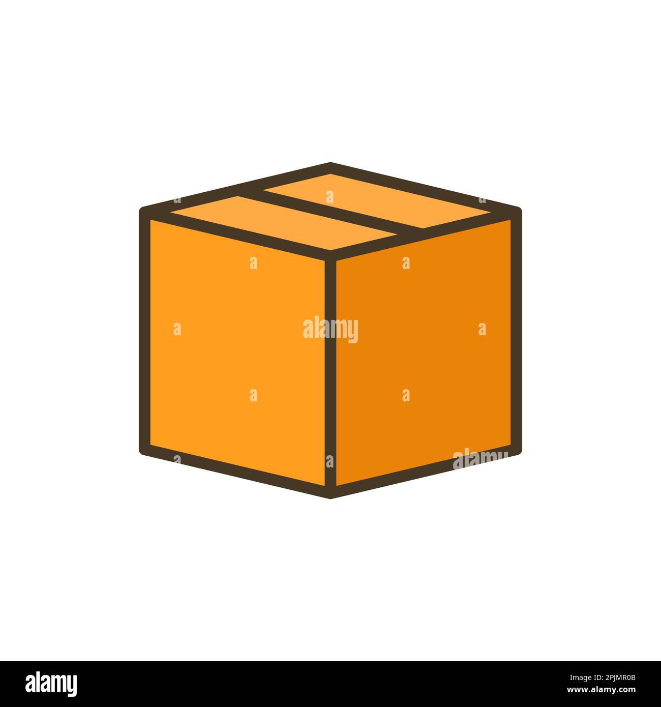 Shipping container open Stock Vector Images - Alamy