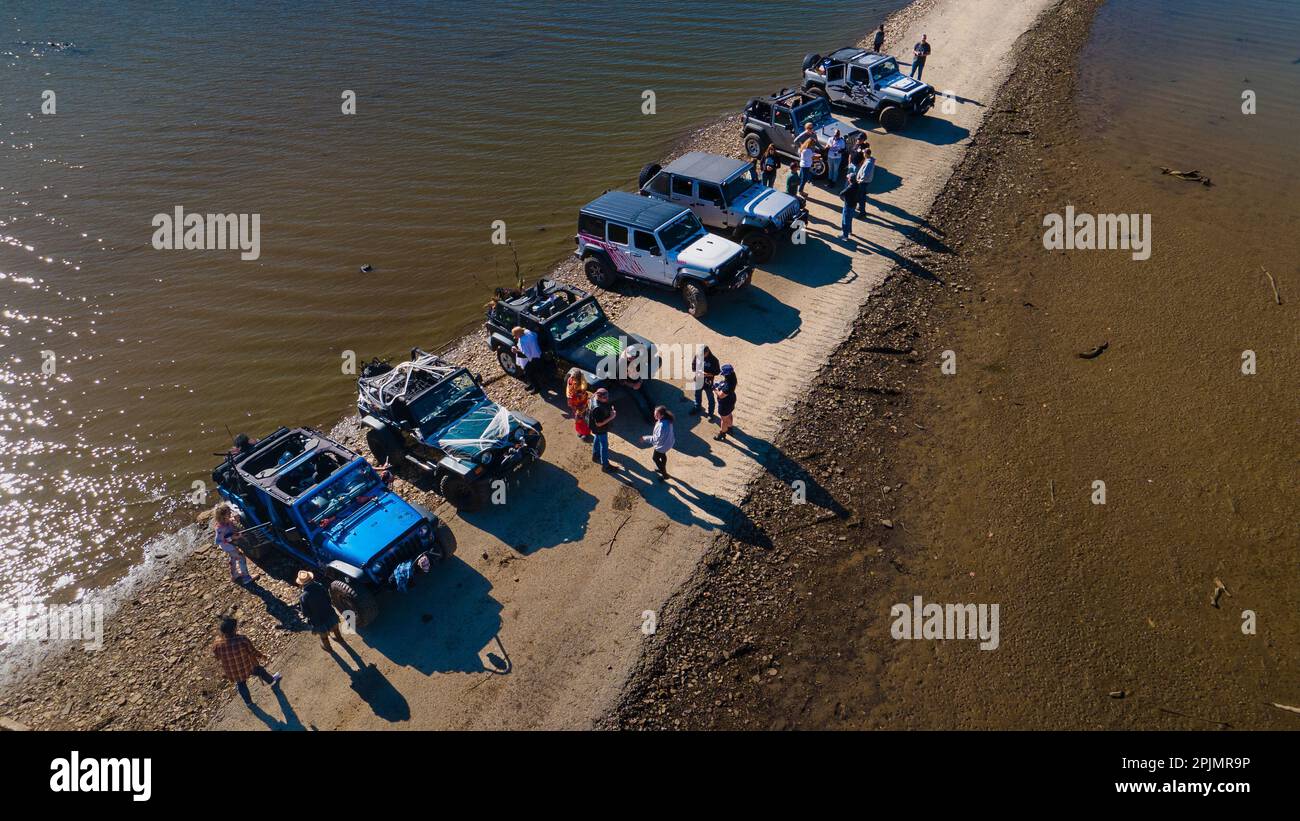 Jeep Run in the Allegany National Fores Stock Photo - Alamy