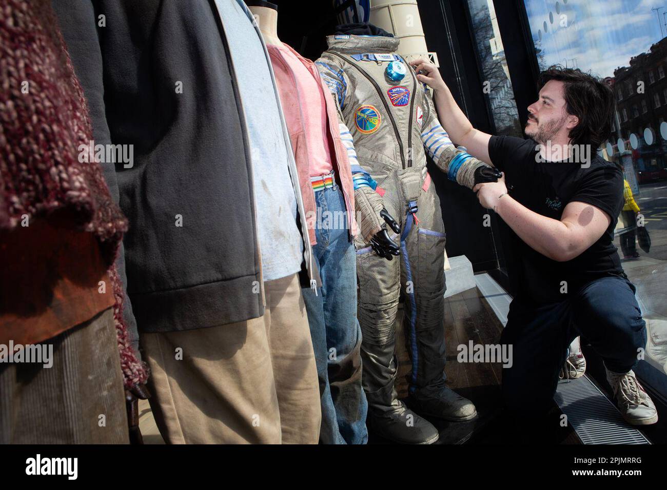 EDITORIAL USE ONLY Archivist, Joshua Burns, from the Warner Bros UK ...