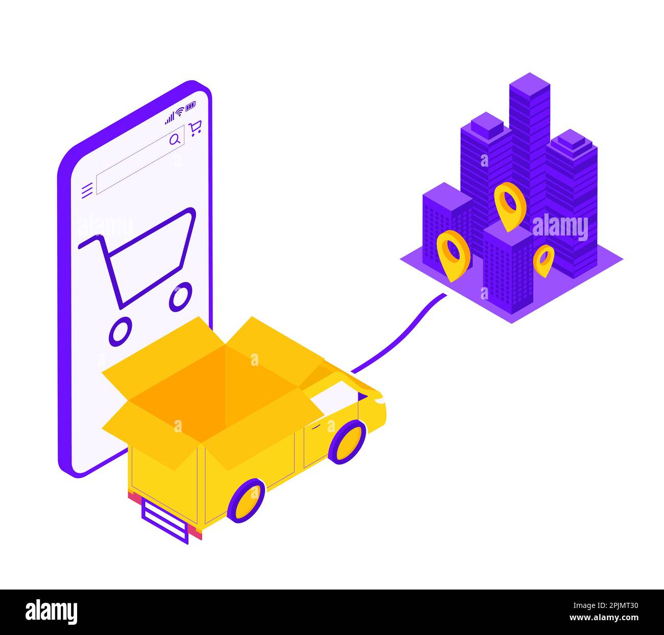 Waiting for product Stock Vector Images - Alamy