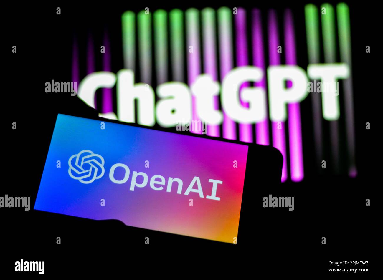 Tunis, Tunisia. 2nd Apr, 2023. Tunis, Tunisia. 02 April 2023. The ChatGPT artificial ...