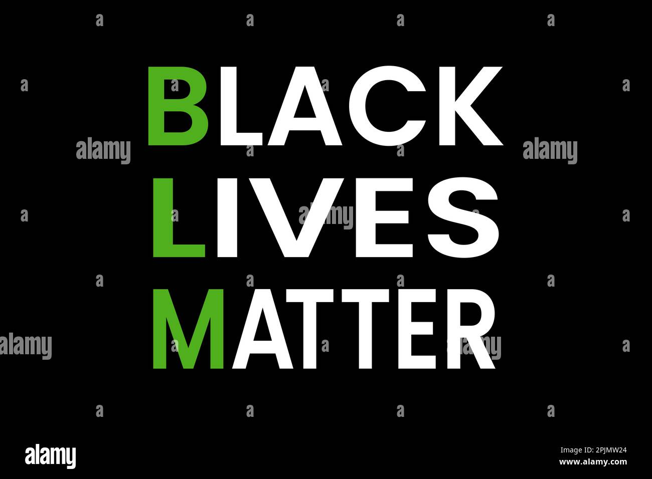 Black lives matter quote, phrase or slogan. Black people social ...