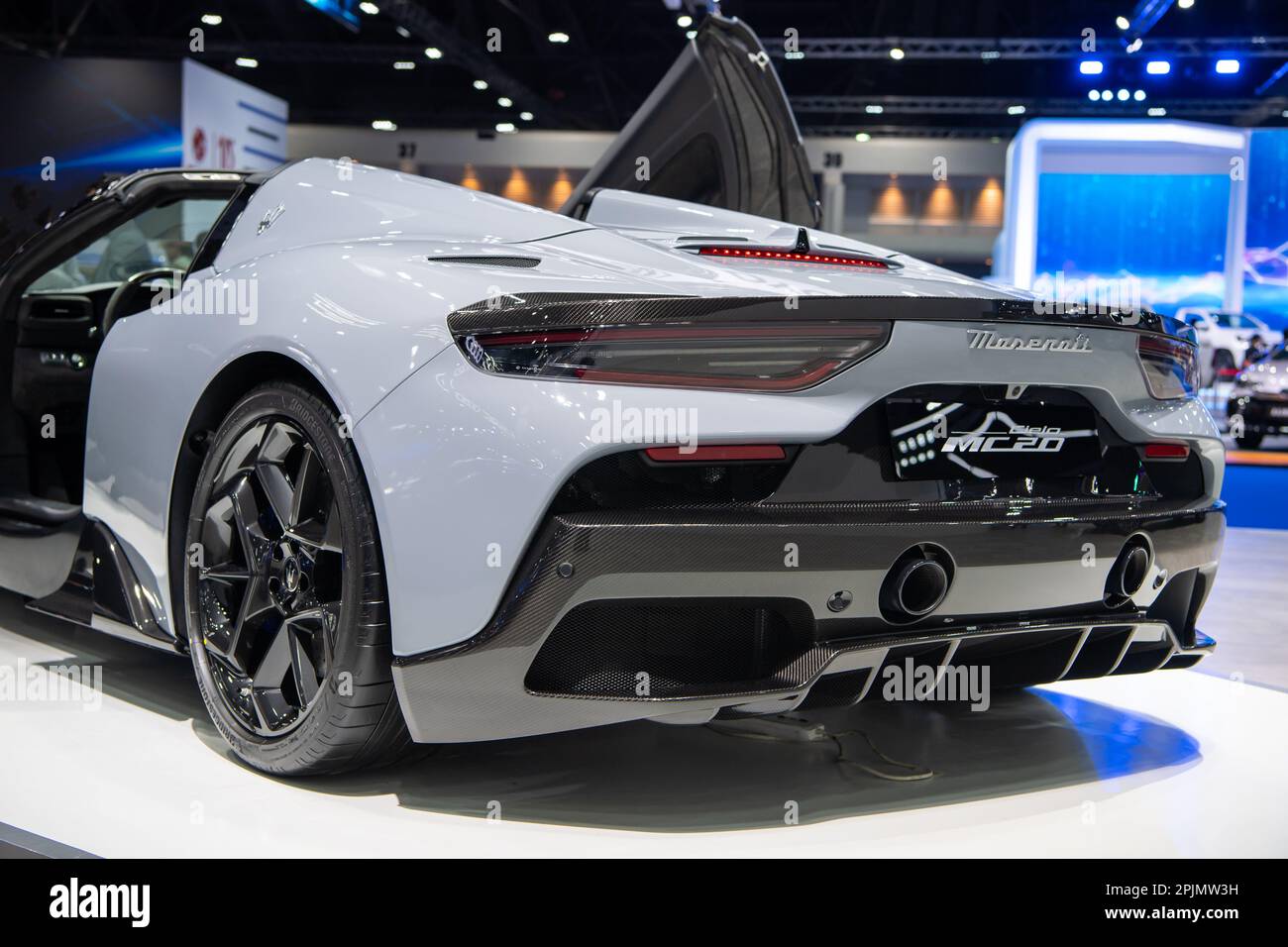 Maserati MC20 Cielo on display at Bangkok International Motor Show 2023 ...