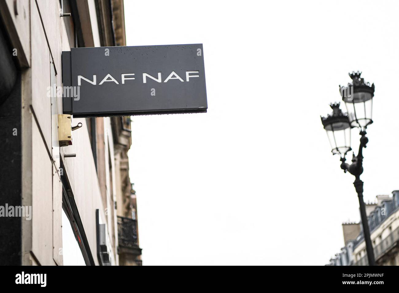 Paris, France. 02nd Apr, 2023. Illustration picture shows a NAF NAF ...