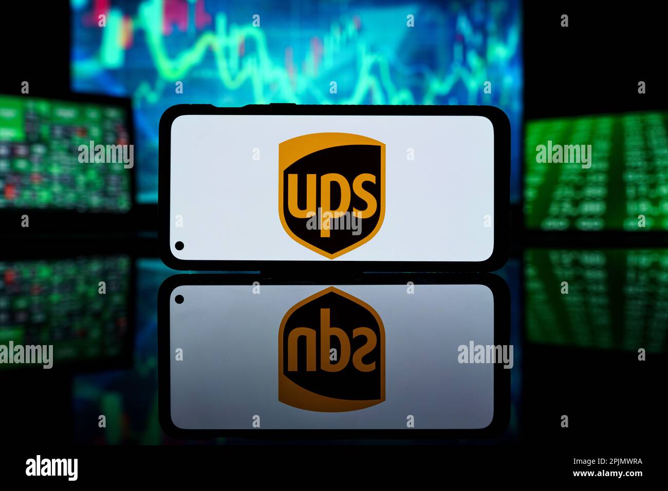 New York, United States of America - 2023 March 29: UPS company on ...