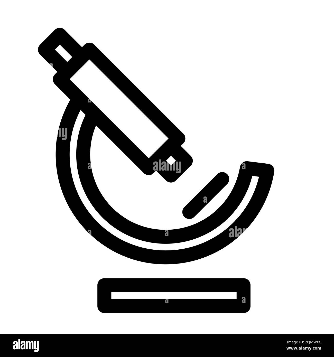 Science line icon. Microscope icon. Research, laboratory, lab equipment ...