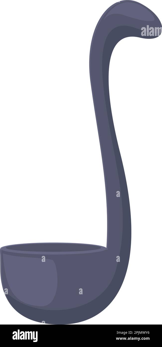 Kitchen spoon icon cartoon vector. Fork cook. Dinner cup Stock Vector ...