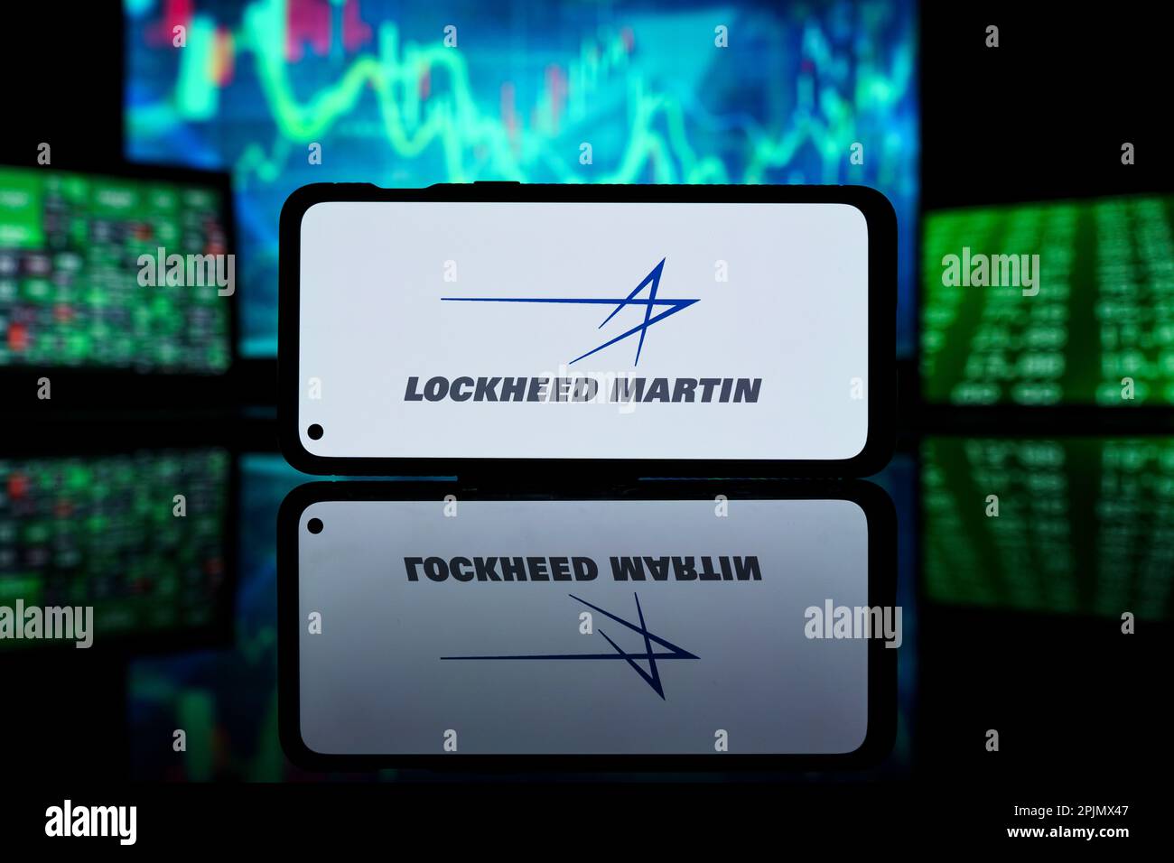 New York, United States of America - 2023 March 29: Lockheed martin ...