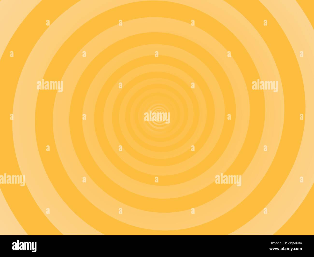 Yellow spiral background. Swirl, circular shape on yellow background ...