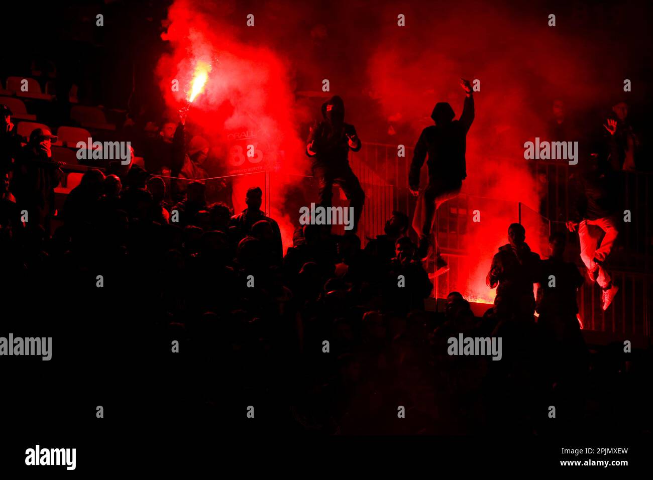 Throwing smoke hi-res stock photography and images - Alamy