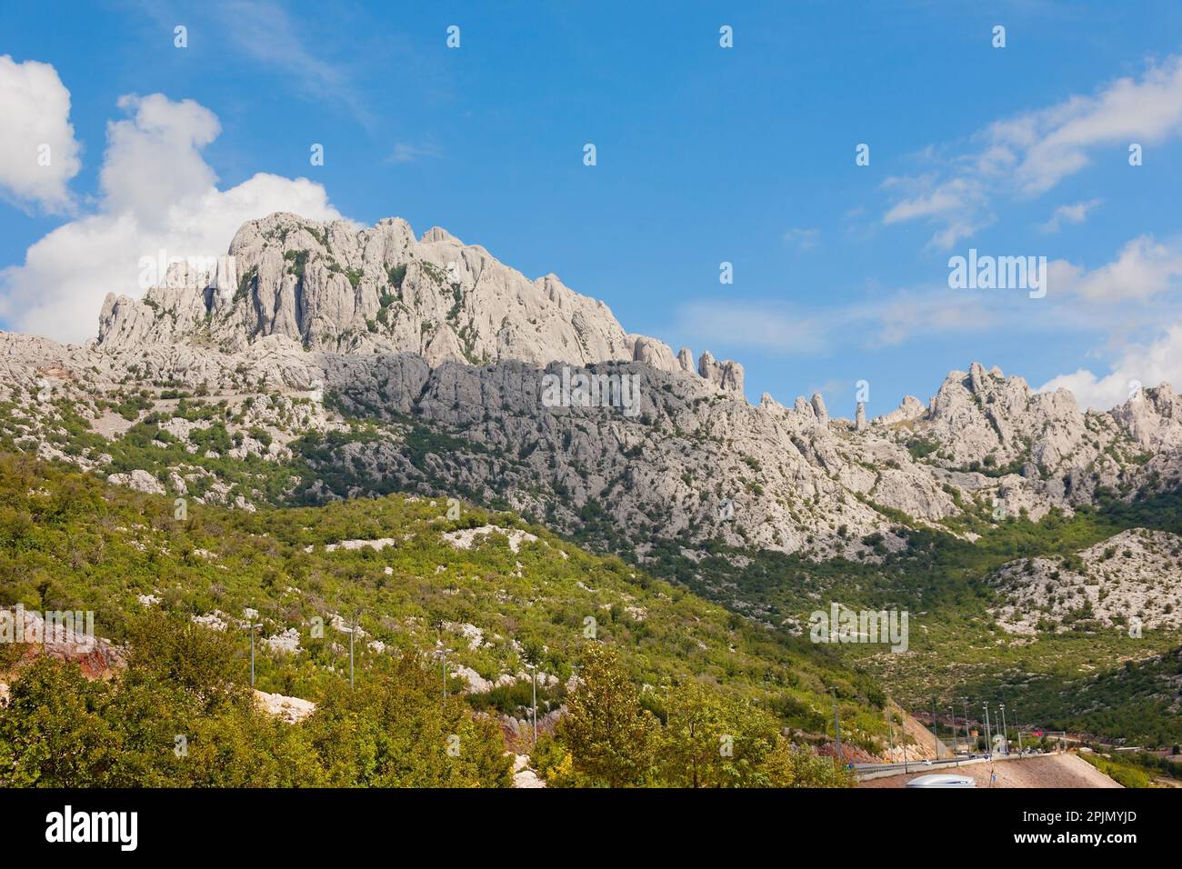 Velebit Mountains near Zadar, Dalmatia, Croatia Stock Photo - Alamy