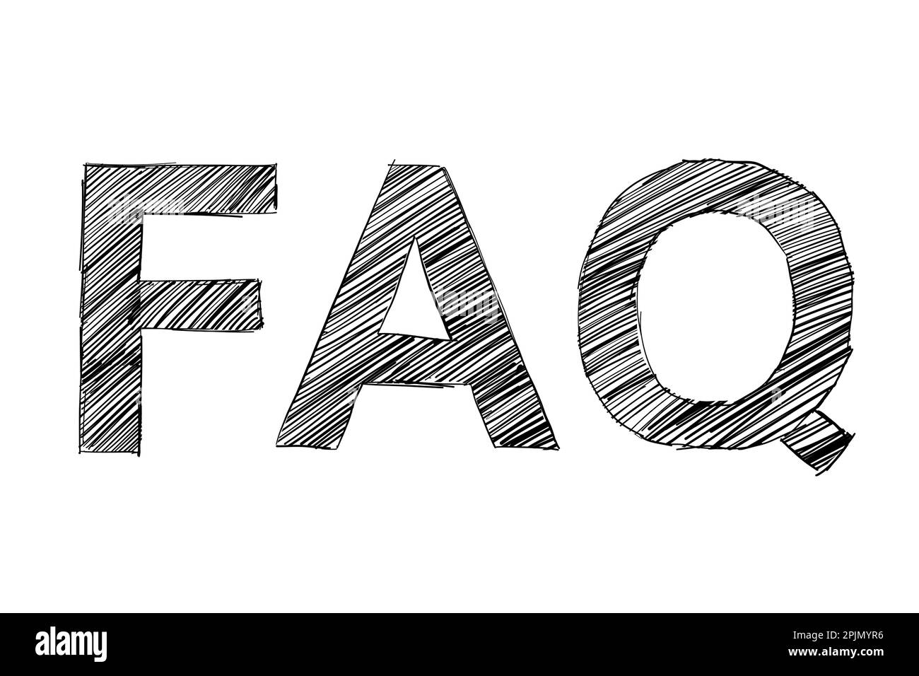 FAQ (Frequently Asked Questions) abbreviation word text in handwritten ... FAQ (Frequently Asked Questions) abbreviation word text in handwritten ...