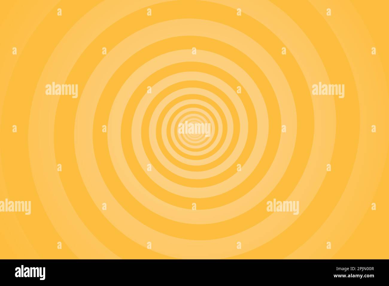 Yellow spiral background. Swirl, circular shape on yellow background ...
