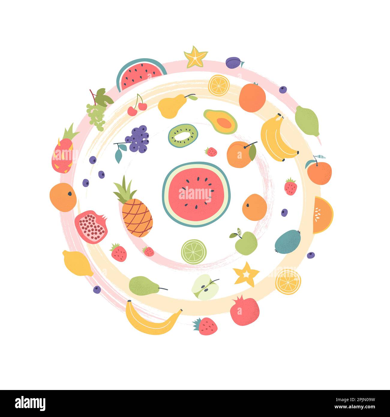Multifruit juice vector vectors hi-res stock photography and images - Alamy
