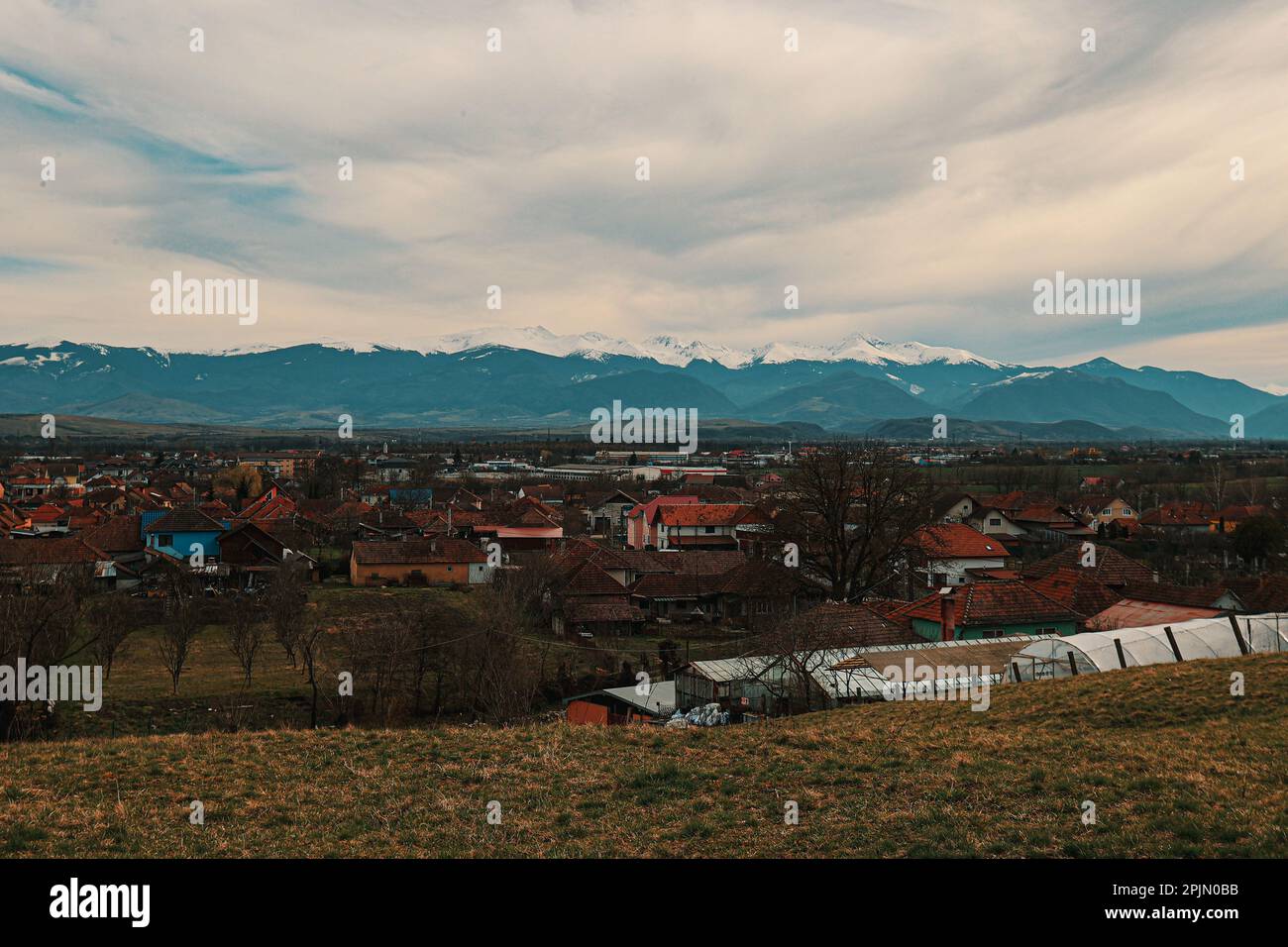 Clear blue sky autumn winter hi-res stock photography and images - Alamy