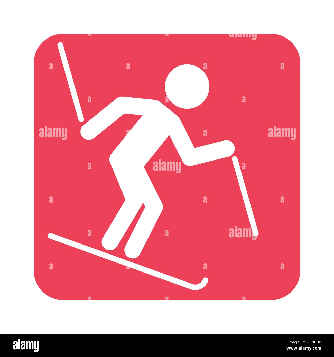 Alpine Skiing Symbol