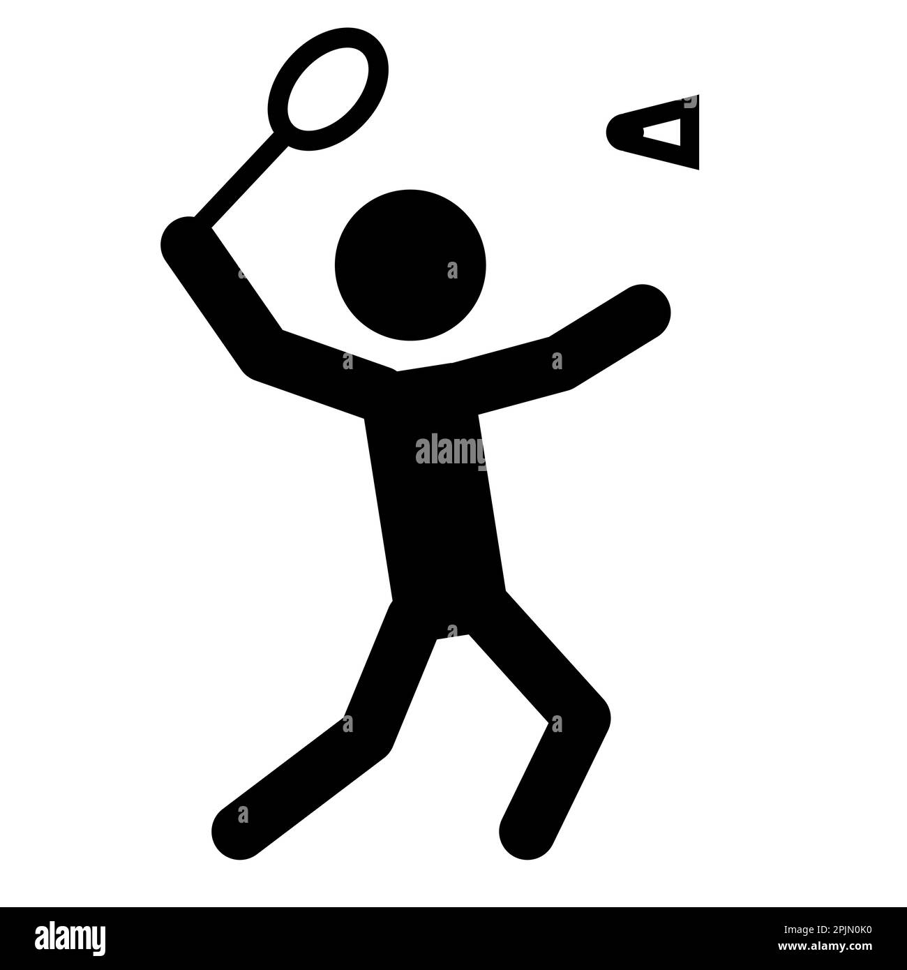 Badminton sport icon. Badminton silhouette symbol on isolated ... Badminton sport icon. Badminton silhouette symbol on isolated ...