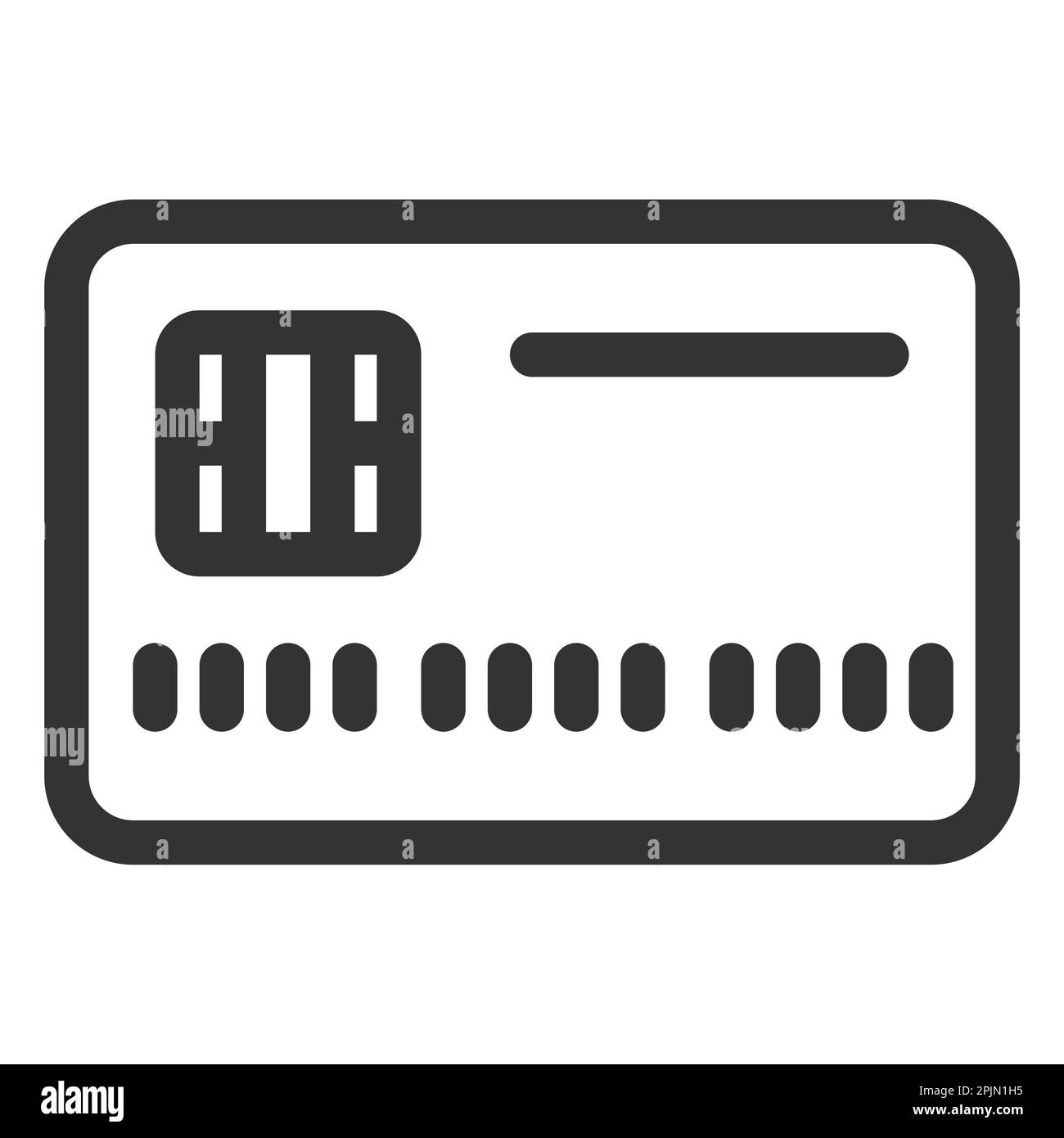Credit or debit card icon. Financial or bank icon. Vector illustration ...