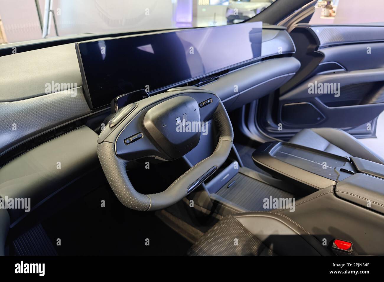 SHANGHAI, CHINA - APRIL 3, 2023 - A model of ROBO-01 is displayed at ...