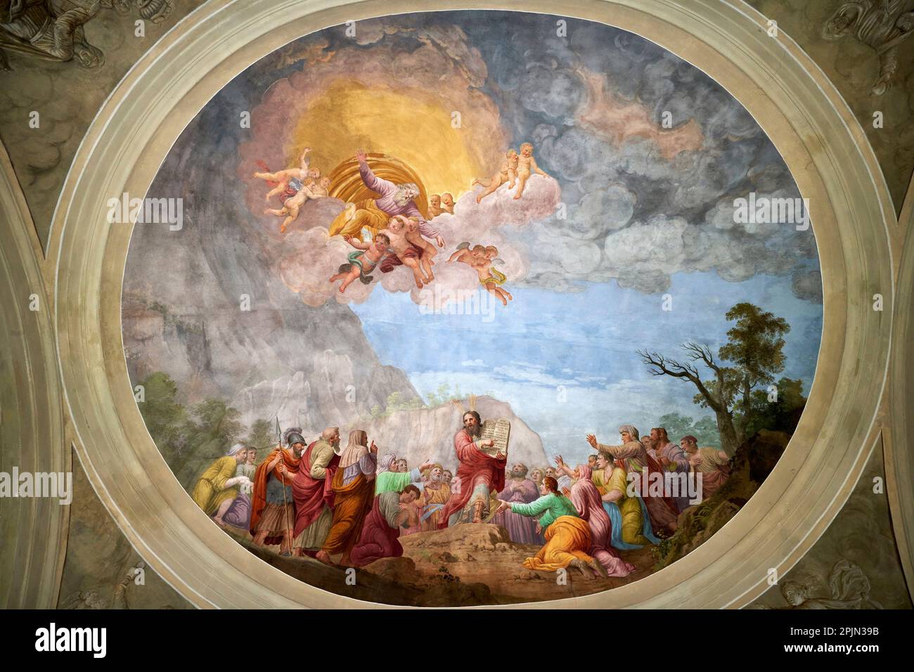 Mose e le tavole della legge hi-res stock photography and images - Alamy