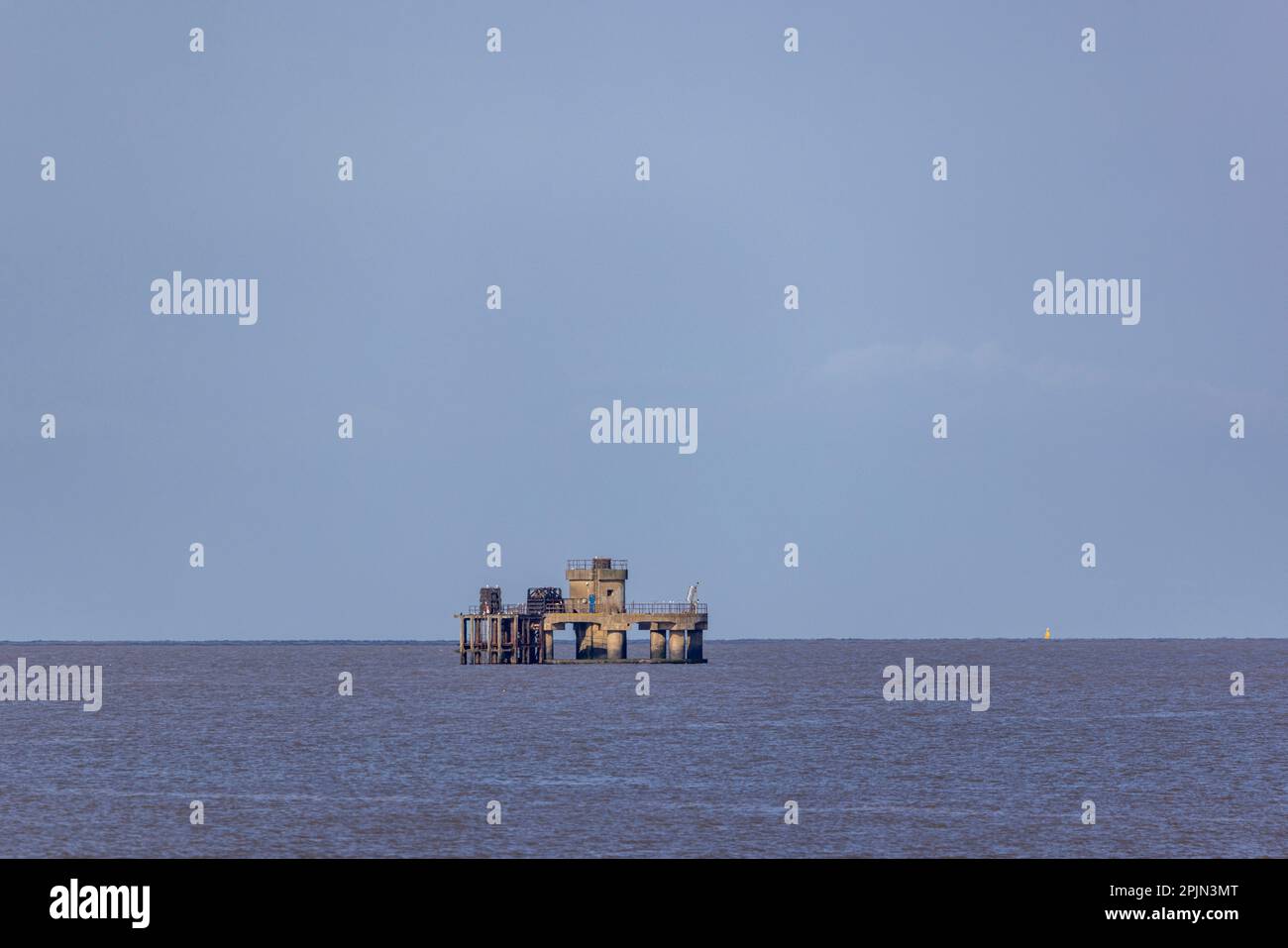 Water intake caisson Hinkley Point Stock Photo - Alamy